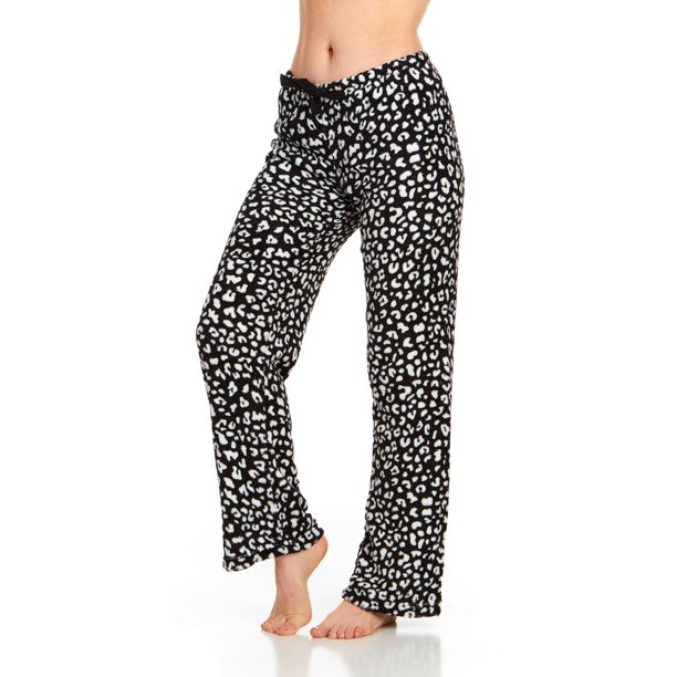 Daresay - DARESAY Women's Super-Soft Plush Fleece Pajama Bottoms/Printed Lounge Pants - Walmart ...