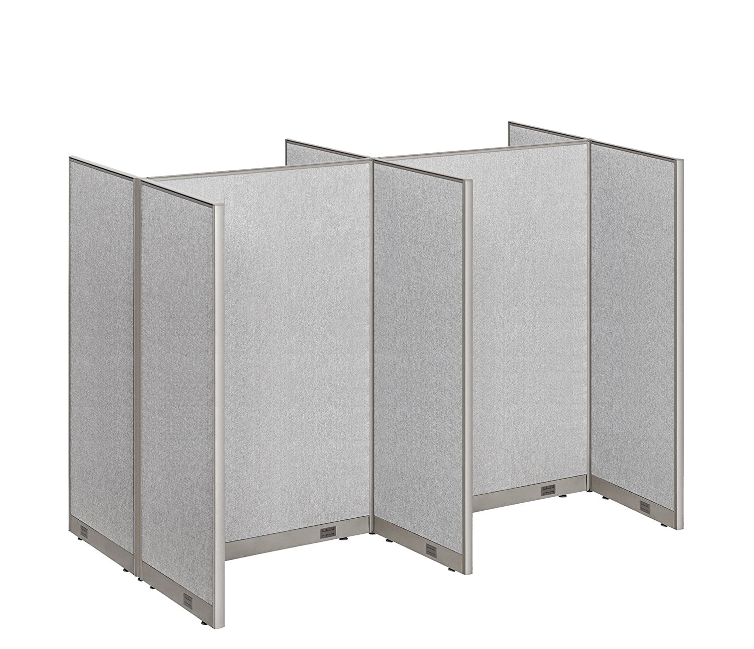 GOF Office Cubicle, Double 4 Stations 60D x 96W x 72H / Office ...