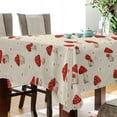 60x108in Square Printed Tablecloth Easy-Care Decorative Table Cloth for ...