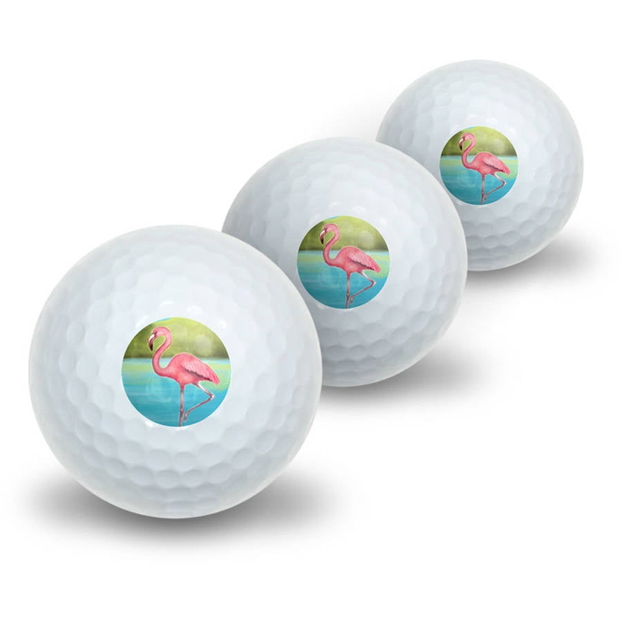 Flamingo Novelty Golf Balls, 3pk - Walmart.com