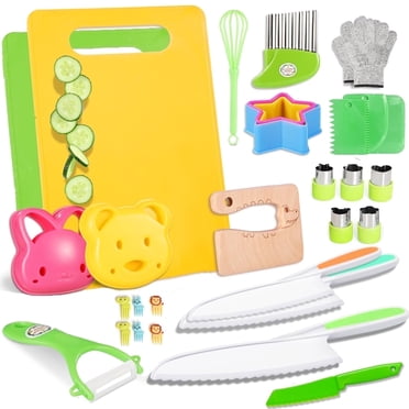 17PCS Kids Cooking sets Real Cooking Montessori Kitchen Tools for ...