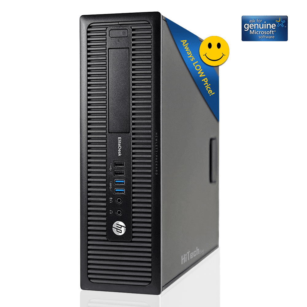 HP EliteDesk 800 G1 Premium Desktop Computer SFF Core i5 4570 16GB ... HP EliteDesk 800 G1 Premium Desktop Computer SFF Core i5 4570 16GB ...