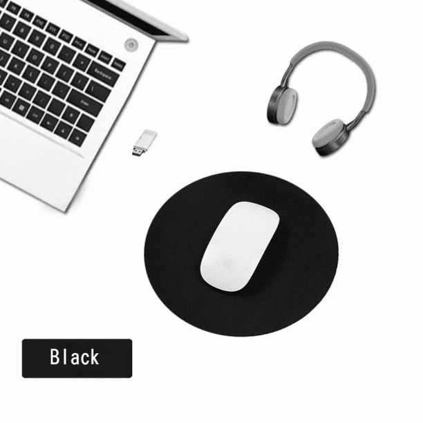 Desk pad simple round mouse pad game leather small mouse pad water ...