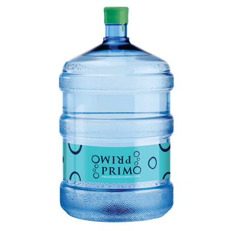 Primo Purified Pre-Filled Exchange Water with added Minerals, 5 Gallon ...