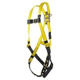MSA Workman Harnesses, D-Ring Back,Qwik-Fit Chest Strap;Tongue Buckle ...