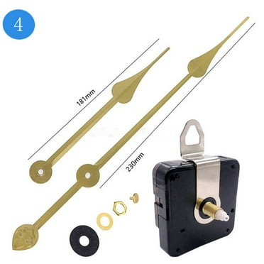 High Torque Long Hands Silent Quartz Clock Movement Mechanism ...