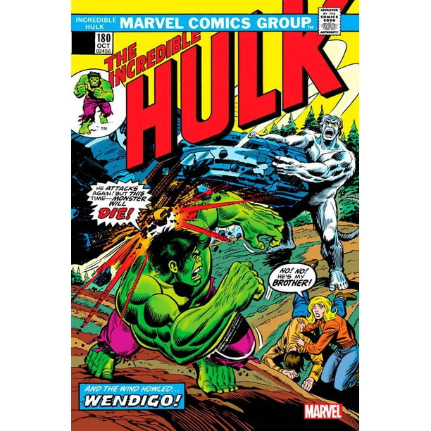 Marvel The Incredible Hulk #180 2023 (Facsimile Edition New Printing ...