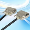 DB25 RS232 25Pin Male Female Port Cable 26AWG Tinned Double Shielded ...