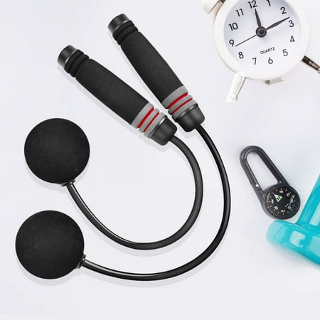 Adjustable Cordless Jump Rope, Weighted Jump Rope for Fitness Exercise ...