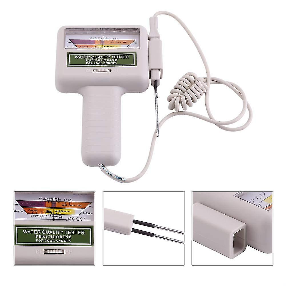Probador de cloro para piscina, 7,2 ~ 7,8 Ph Analizador de cloro para ...