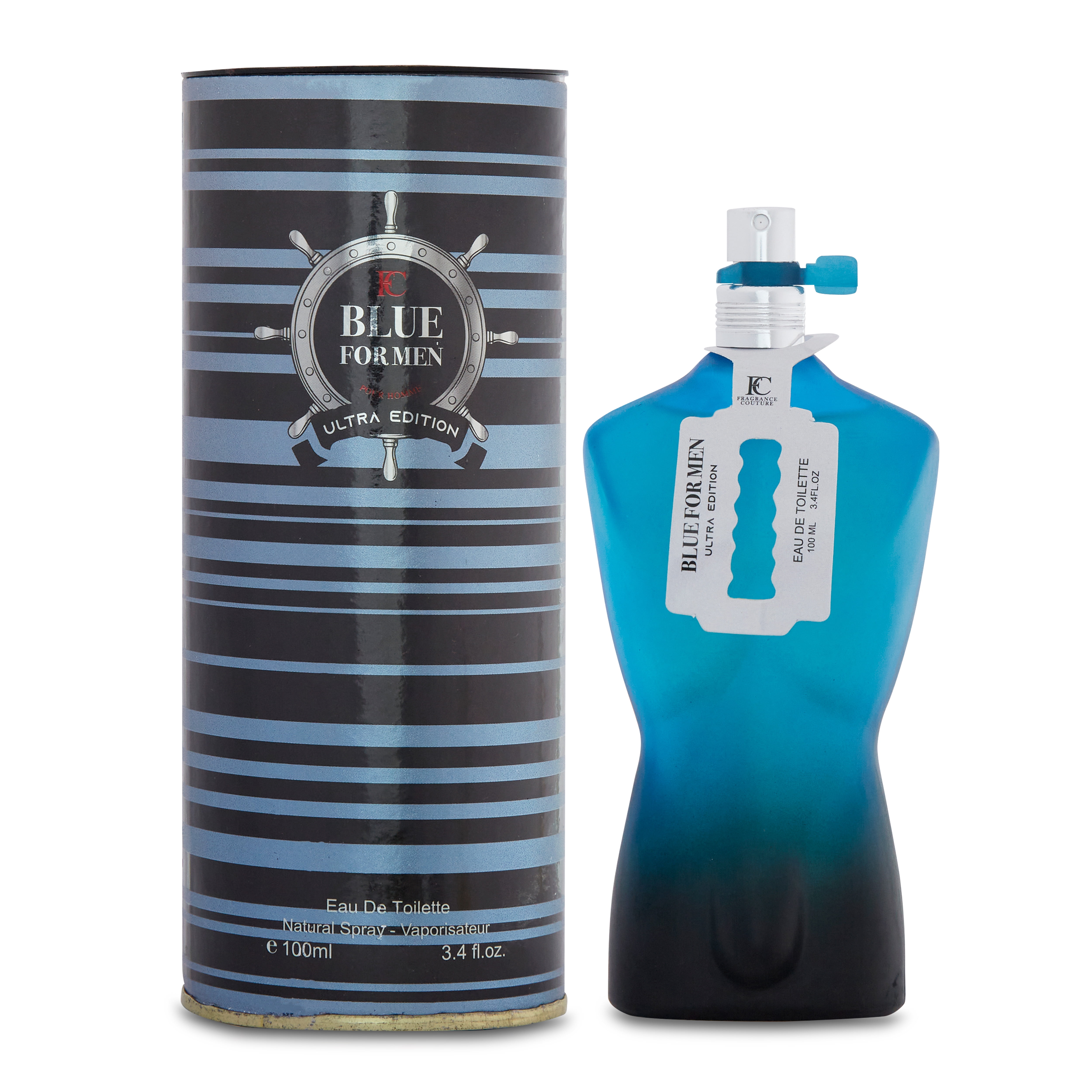 Perfume Para Hombre Fragrance Couture Blue For Men Intense 100 Ml