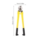 Raindrops Yellow Heavy Duty Cable Cutters for Cutting Electrical Wire ...