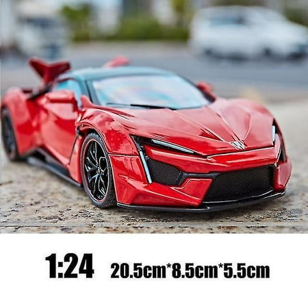 1:24 Lykan Hypersport Fenyr Die Cast Alloy Car Model Collectibles ...