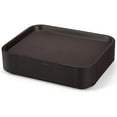 12 Pack Plastic Fast Food Trays, 13.7 x 10.5 Inch Rectangular Cafeteria ...