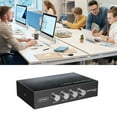 4 Port USB Switcher Rapid 480Mbps Metal Exchange Box For Multiple ...