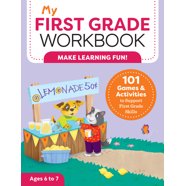 First Grade Jumbo Wkbk By Scholastic (Hardcover) - Walmart.com