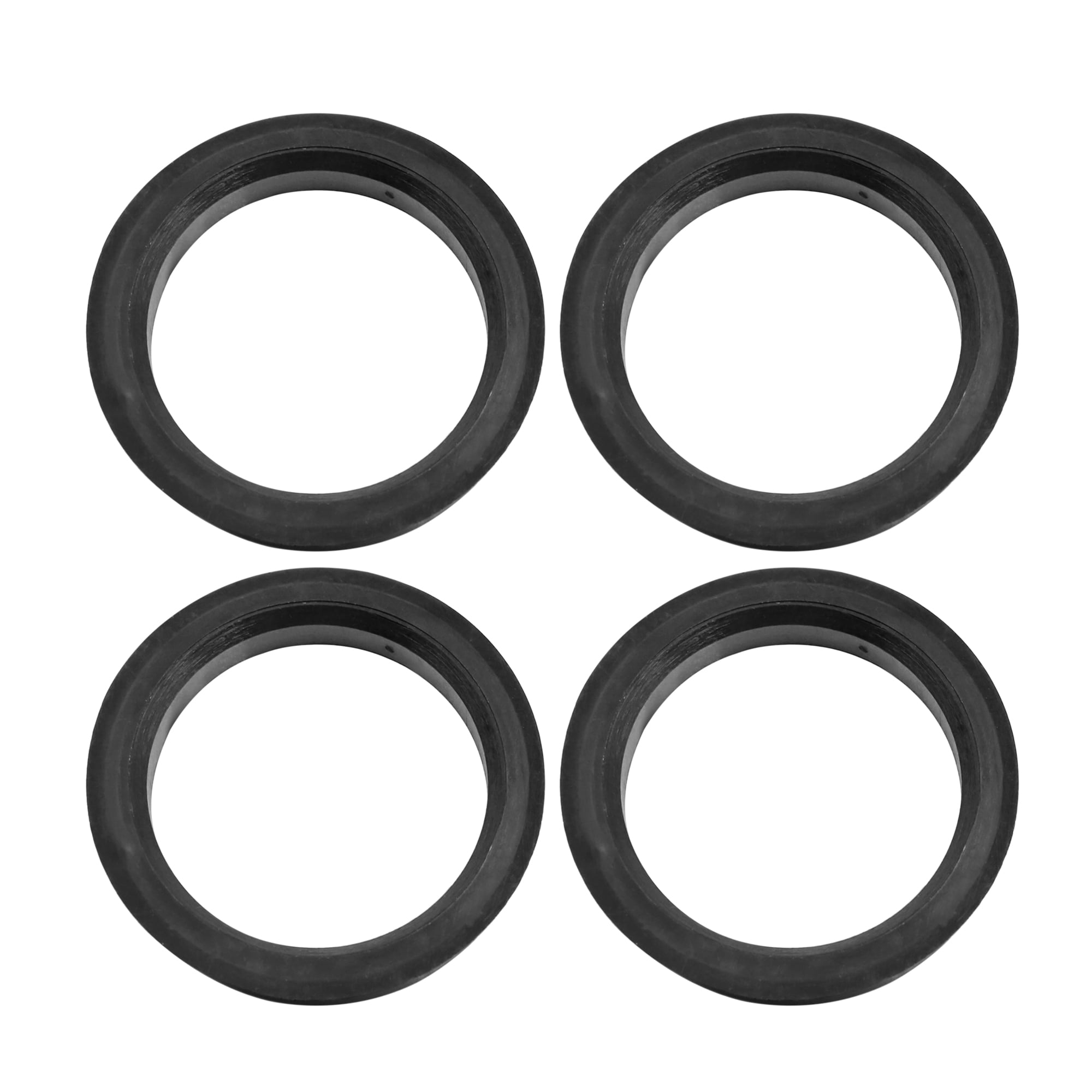 Hub Centric Rings Wheel Bore Center 73.1 to 58.1mm Black Plastic 4pcs ...
