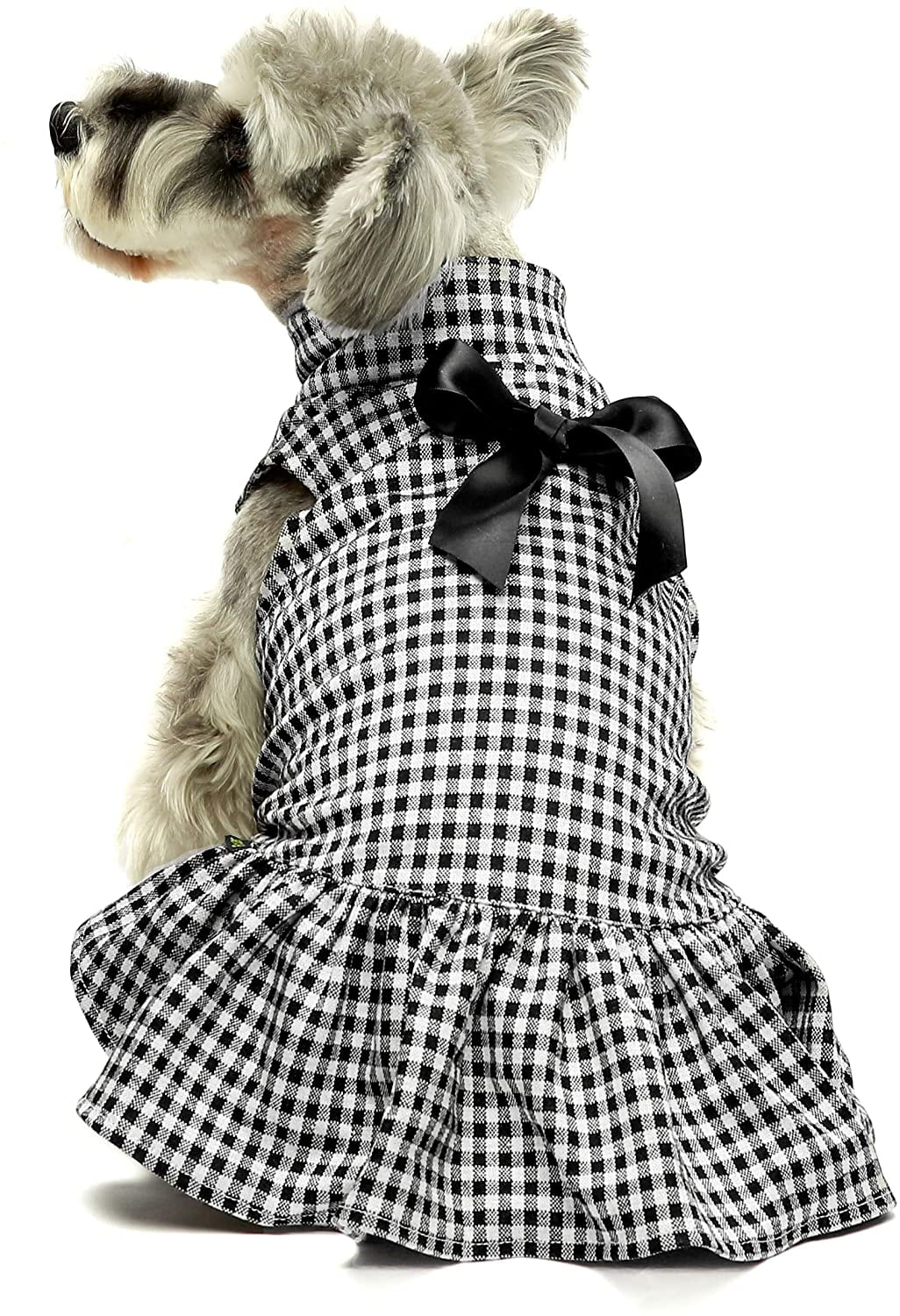 Fitwarm Pet Clothes for Dog Dresses Puppy Turtleneck Plaid Dress Doggie ...