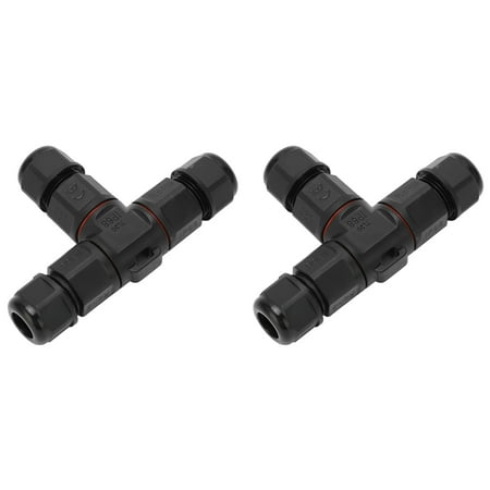 T Shape Electrical Terminal Adapter, Tee Wire Connectors Screw Crimping ...