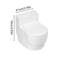 Toilet-Shaped Pet Water Bowl | Wall-Mount Dispenser with Lid ...