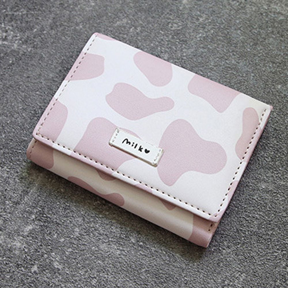 Short Women Cute Kawaii Bus Card PU Leather Credit ID Card Card Bag ...