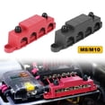 Marine Bus Bar 12V 250A Power Distribution Block 4 Posts Junction Block ...