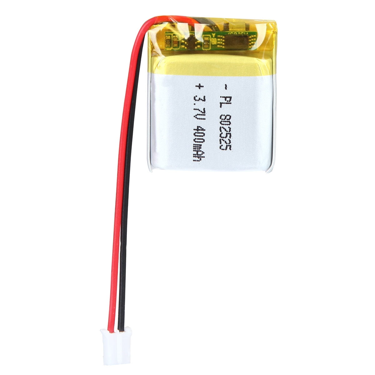 YDL 3.7V 400mAh Battery 802525 Lithium Polymer Ion Rechargeable Li-ion ...