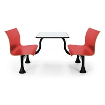 OFM Model 1006M Retro Bench Table with Center Support, 24" Stainless ...