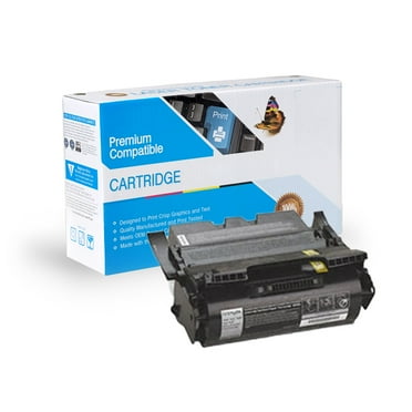 Cartridge compatible with Lexmark 24B6035 Compatible Toner- Black ...
