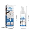 DAMAI Pet Dental Care Foam & Tartar Remover, No-Brushing Dog Breath ...