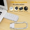 Compact Clip On Bookmarks Light Portable Clip Desk Light Folding ...