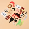 Mixtlocalior 22pcs Creative Pirate Themed Photo Props Kit DIY Funny ...