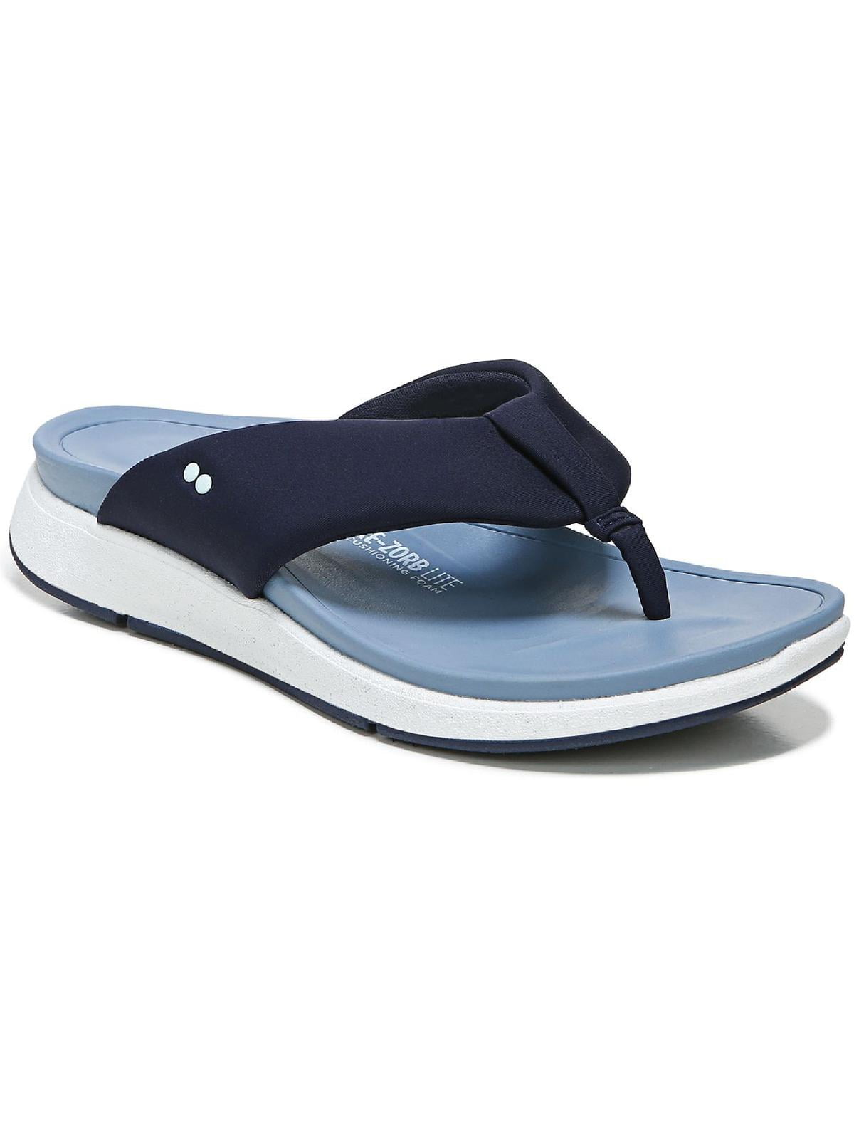 Ryka Womens Timid Slip On Flip-Flop Wedge Sandals - Walmart.com