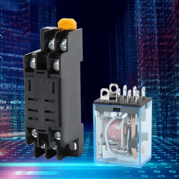 Electromagnetic Power Relay, Power Relay, Simple Installation 8-pin 2 ...