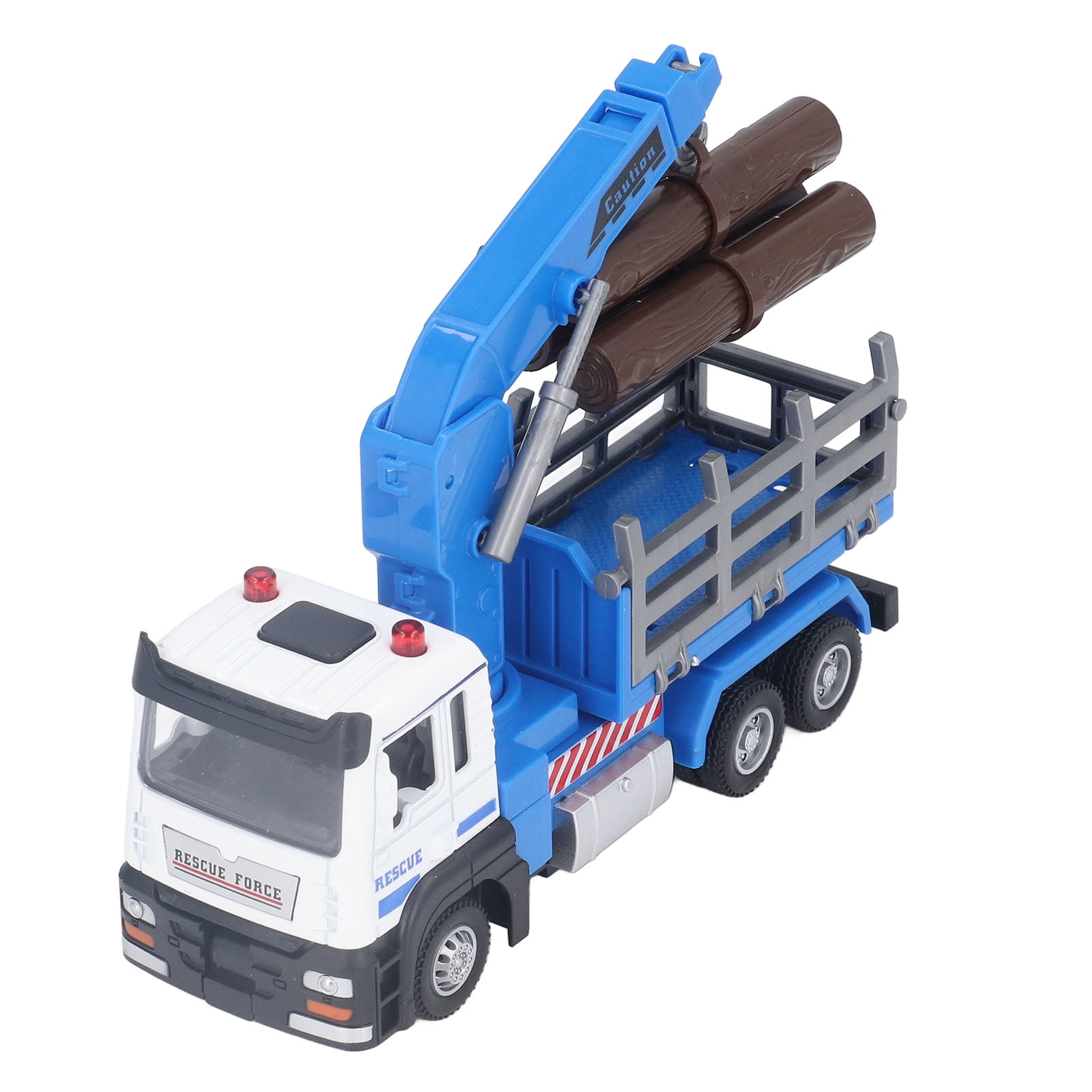 Log Tractor Model, 1:32 Logging Truck Toy For 6 Years Old Above Blue ...