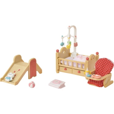 Calico Critters Ellwoods Elephant Family, Set of 4 Collectible Doll ...