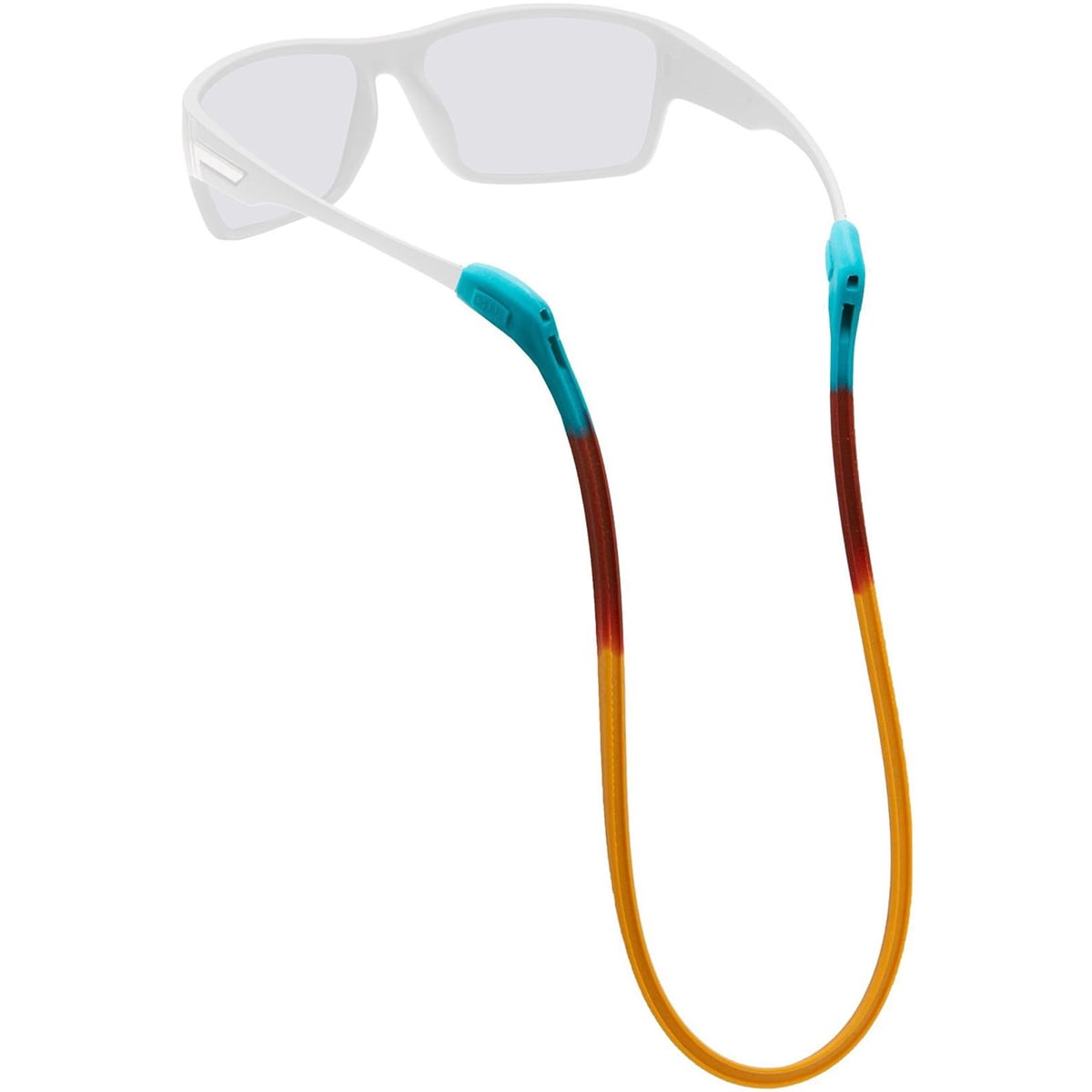 Chums Switchback Silicone Sunglasses Eyewear Retainer - Teal/Burgundy ...