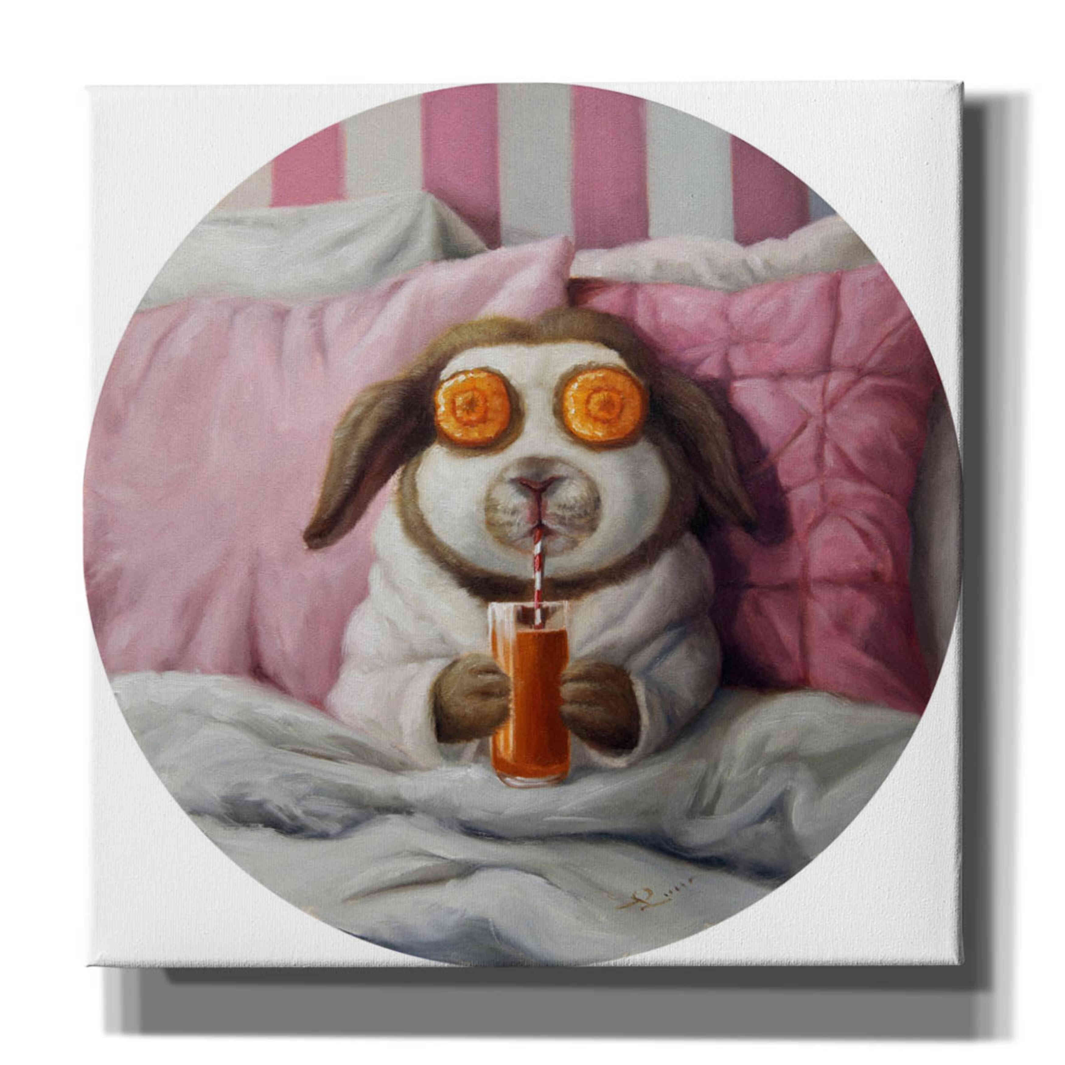 Epic Graffiti 'Personal Carrot Day' by Lucia Heffernan, 37"x37 ...
