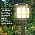 FAEBYNYX 24/12/6 Pieces Solar Outdoor Lights, IP64 Waterproof Street ...