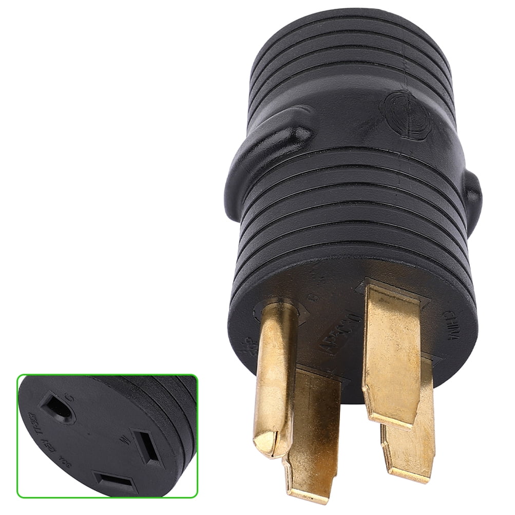 CCIYU RV Camper Trailer Power Cord Adapter Round 50AMP Male to 30AMP ...
