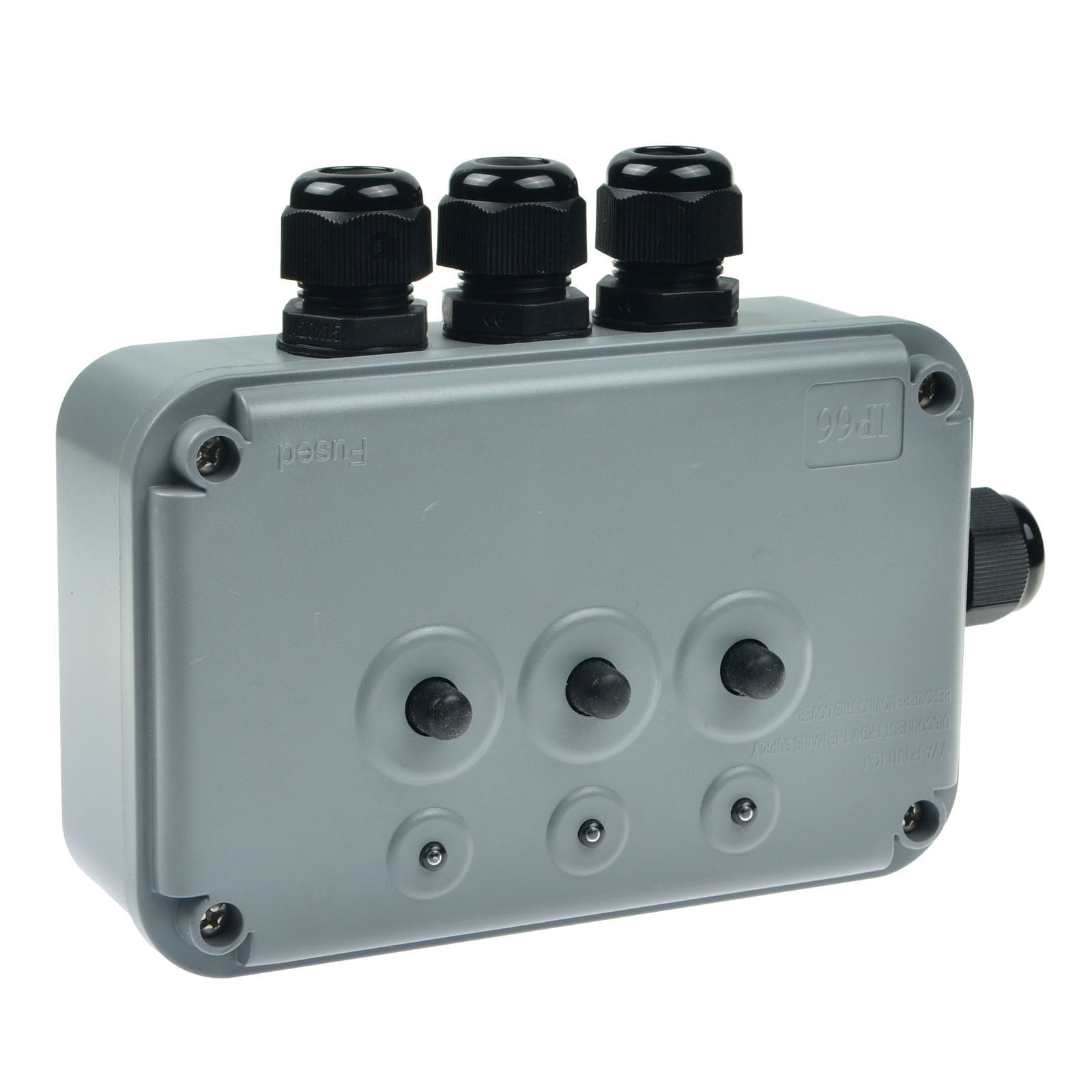 GREENCYCLE 1PC 15A 125VAC 3-Gang Power Control Switch Junction Box ... GREENCYCLE 1PC 15A 125VAC 3-Gang Power Control Switch Junction Box ...