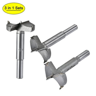 1-1/2 Inch Forstner Bit, BASYNOL Forstner Drill Bit for Wood by Round ...