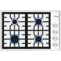 Gasland Chef 30 in. NG/LPG Convertible Gas Cooktop in Porcelain Enamel ...