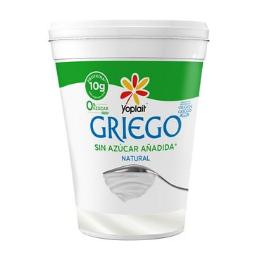 Yoghurt Yoplait Griego natural sin azúcar añadida 750 g | Walmart en línea