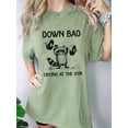 Raccoon Down Bad Crying At The Gym T-Shirt - Walmart.com