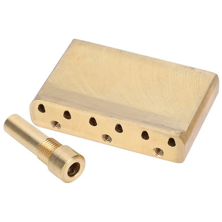 Fugacal Brass Tremolo Block, Guitar Brass Tremolo Block With Shake Base ...