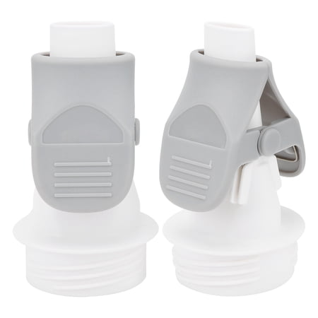 Plastic Breast Milk Bag Adapters, Reduce Milk Loss Wide Mouth Flange ...