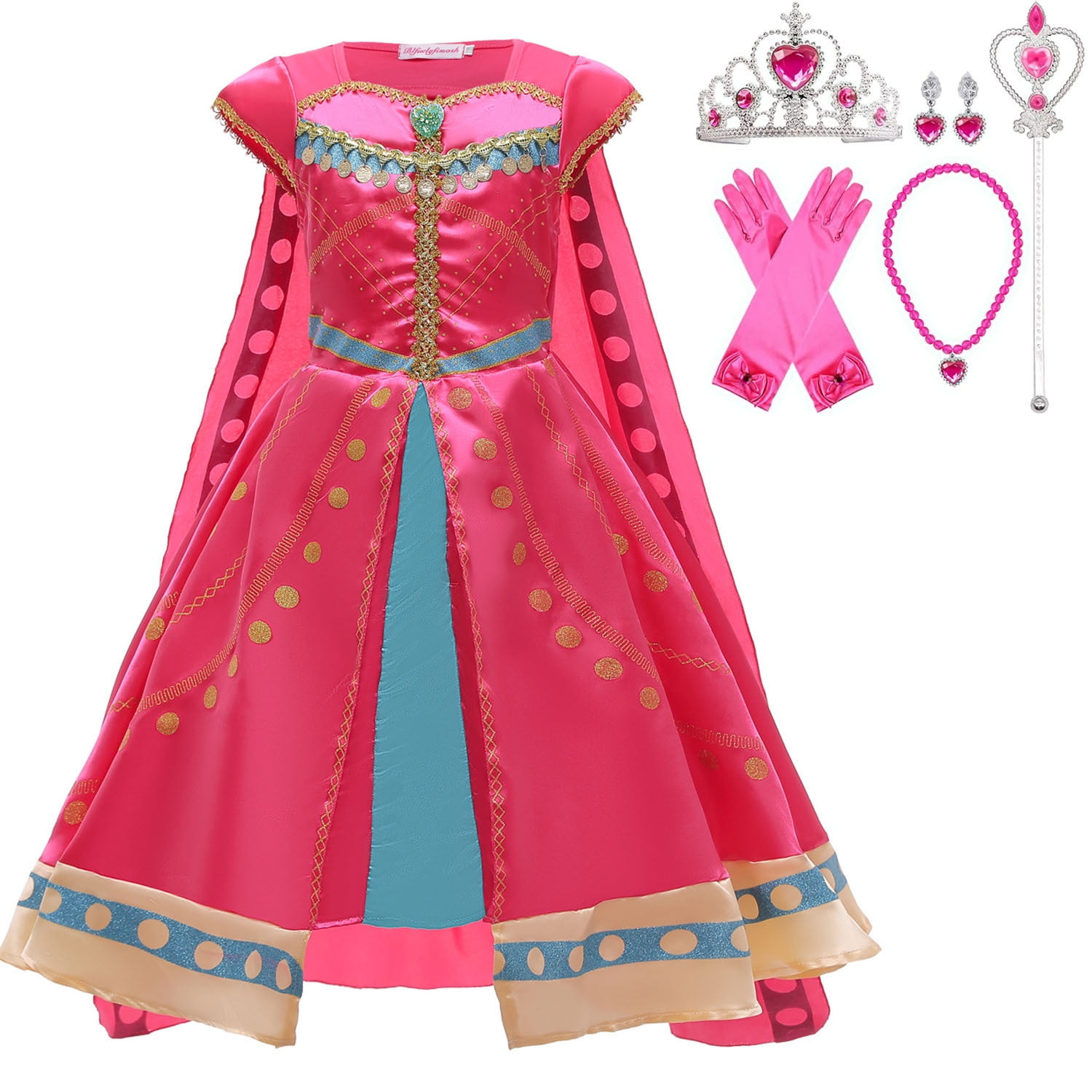 Red Arabian Princess Costume