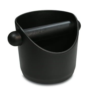 Coffee Knock Box Large Capacity Espresso Knock Box with Rubber Knock ...