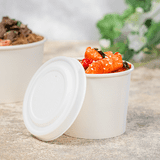 Karat Earth Compostable Fiber Paper Flat lid for 6-10 oz Eco-Friendly ...